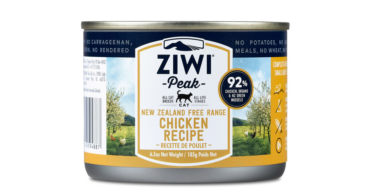 ZiwiPeak kissa Uuden-Seelannin kana 185g » Vaasan Eläinkeskus