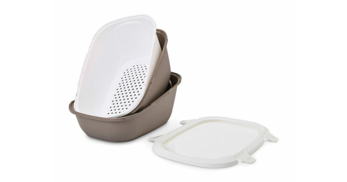 SIMBA SIFT WC PELLETTI/HIEKKA 64X46X31 CM LÄMMINHARMAA » Vaasan Eläinkeskus